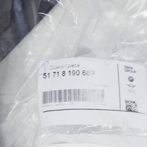 BMW 5 TOURING E39 TRUNK LID REAR WINDOW WEATHERSTRIP 51718190689 NO ...