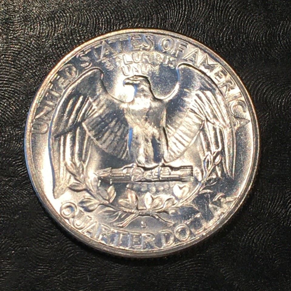 1948-S Washington Quarter - Superb Uncirculated - High Quality Scans # ...