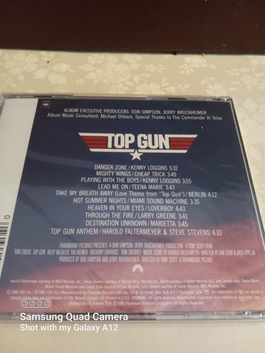 Top Gun [Original Motion Picture Soundtrack] by Original Soundtrack (CD ...