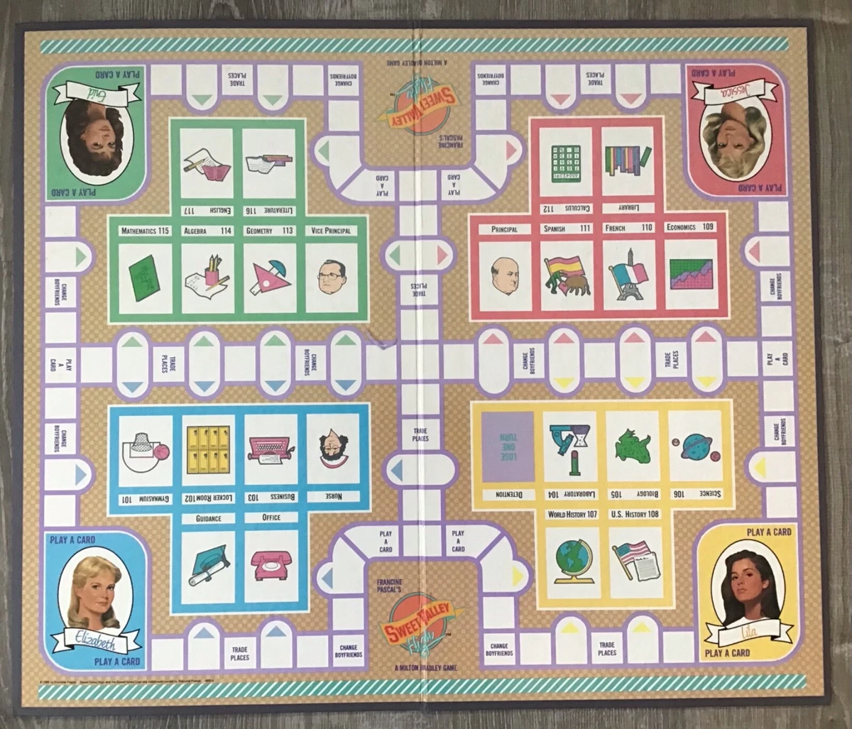 Sweet Valley High Board Game