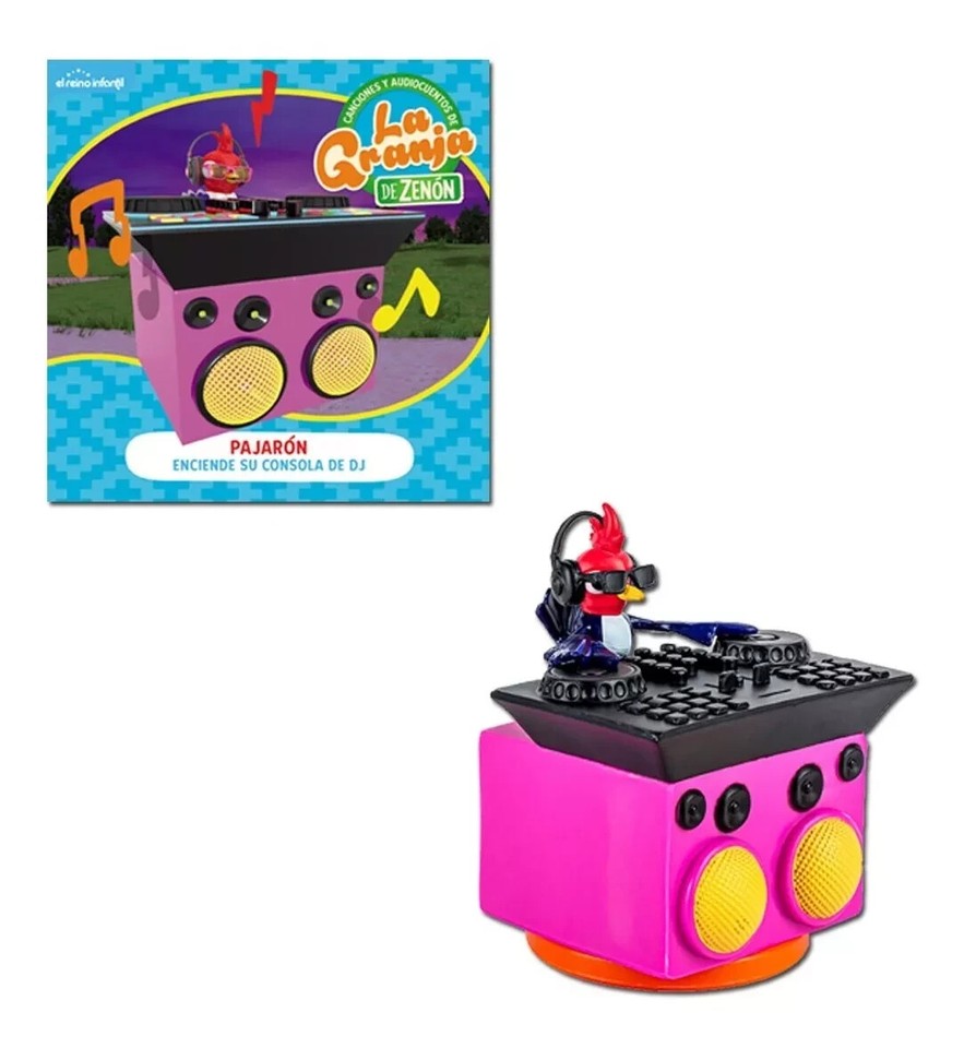 Audiocuentos La Granja De Zenon Kit X11 Figuras + Parlante | eBay