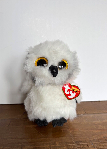 Ty Beanie Boos Austin 6 inch Plush white barn owl NWT 8421363056 | eBay