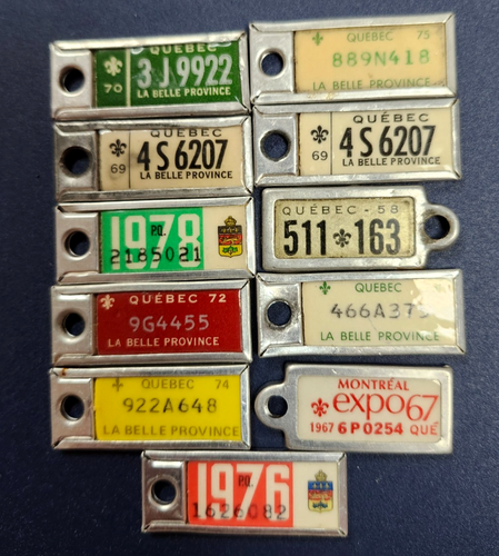 War Amps Key Chain License Plate Tags 1950s- 60s and 70s Canada | eBay