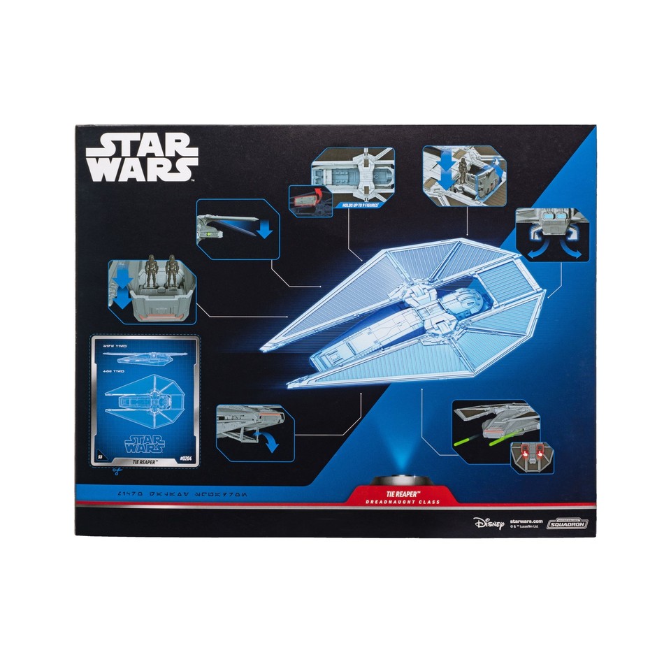 The Reaper Spaceship Star Wars Rogue One Micro Galaxy Squadron Vehicle ...