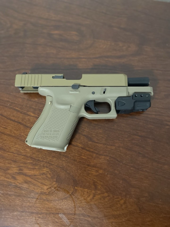 We Tech Glock 19 Gen 5 Secret Version Glock 19 Tan | eBay
