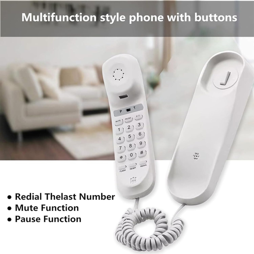 Corded House Phones Landline, Wall Mountable or Desk Landline Telephone ...