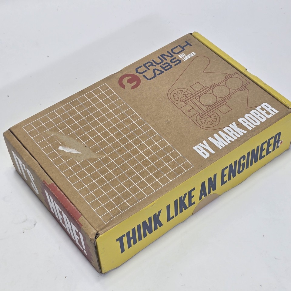 Crunch Labs By Mark Rober Disc Launcher Think Like An Engineer New | eBay