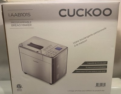 OPEN BOX Cuckoo 2 lb. Multifunctional Programmable Bread Maker CBM ...