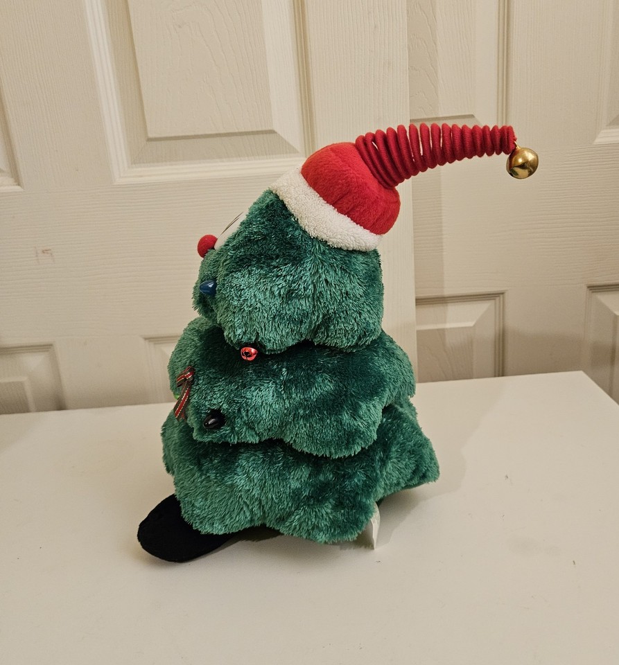 Sound N Light Animatronic Christmas Tree Singing Rockin Around the ...