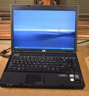 HP Compaq 6510b 14" Core 2 Duo T7300 2GHz 750GB Windows XP Pro 32-bit ...