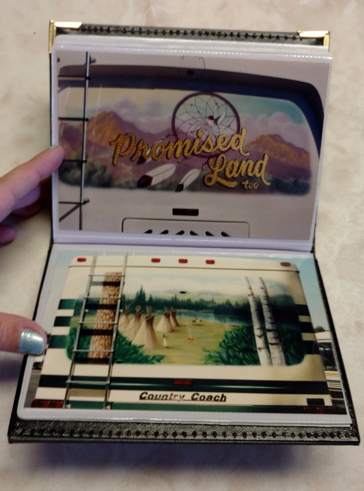 RV Art 24 Page Photo Album Portfolio Pinstriping Motorhome Airbrush ...