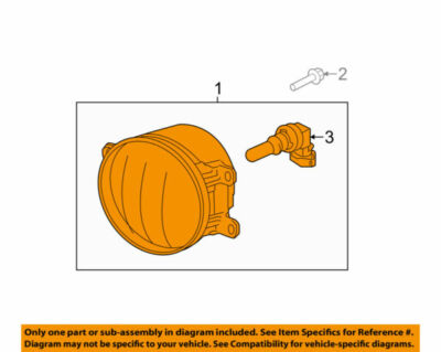 81210-08020 Toyota Lamp assy, fog, rh 8121008020, New Genuine OEM Part ...