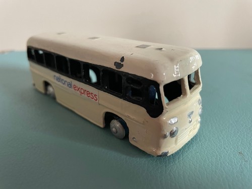 Dinky Toys 4.8” BOAC AIRPORT COACH BUS Diecast 283 Vintage WHITE ...