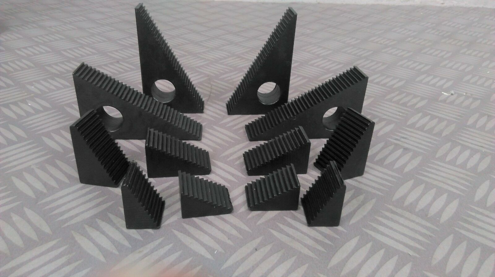 Clamping Kit Step Block T-Slot Stud Set 58pc-Sizes M8 M10 M12 M14 M16 ...