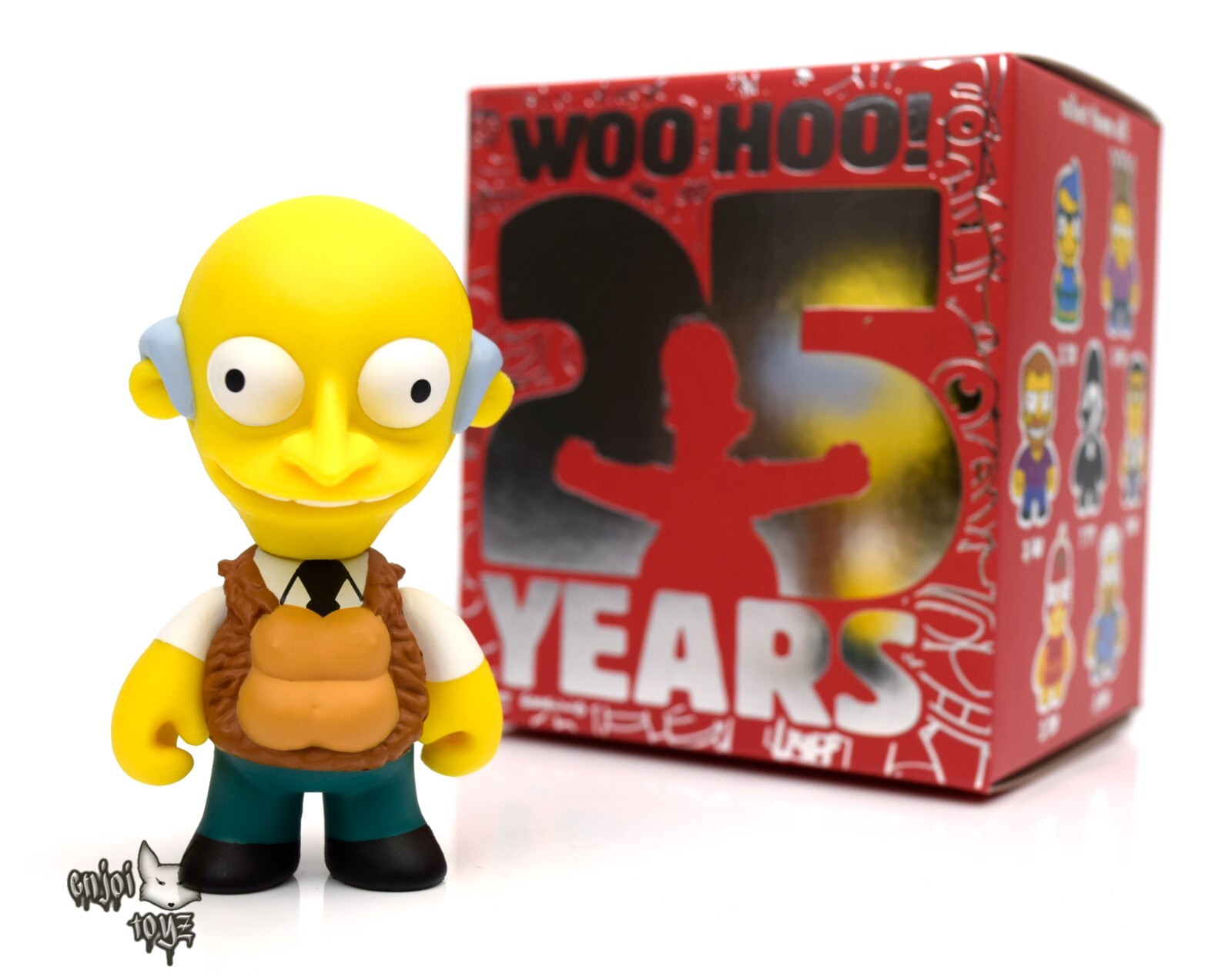 Mr. Burns "See My Vest" - Kidrobot Simpsons 25th Anniversary 3" Vinyl ...