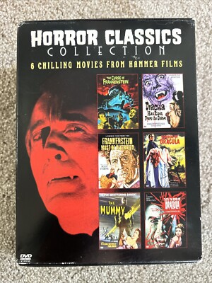 Warner Bros. Horror Classics Collection (Hammer Films) DVD 6-Movie Set ...