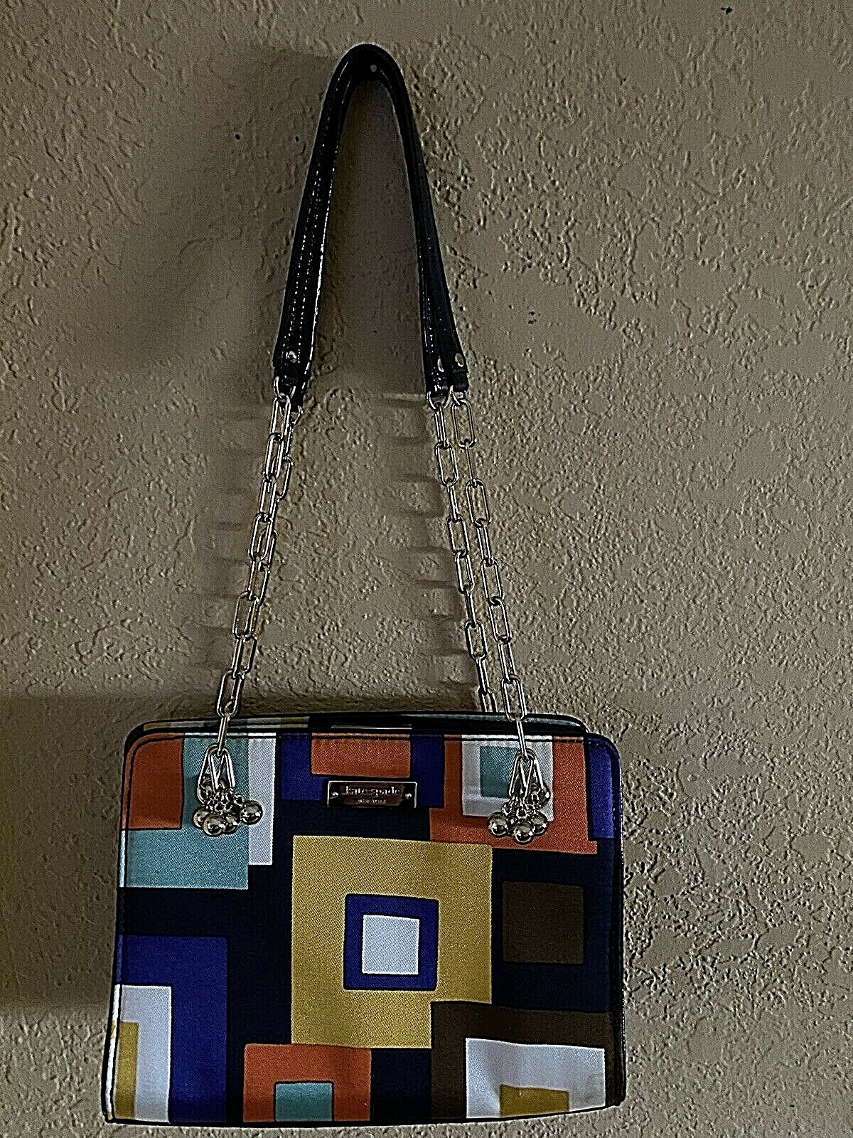 RARE!! Kate Spade Geometric Print Multi-Color Small S… - Gem