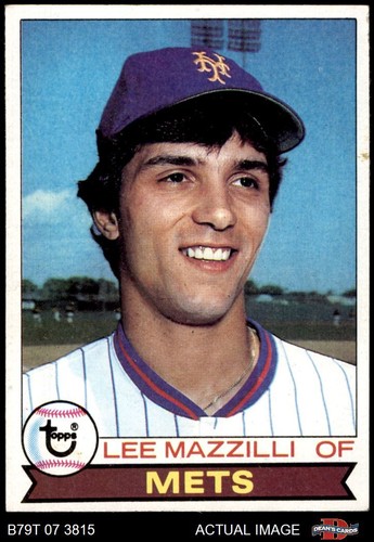 1979 Topps #355 Lee Mazzilli Mets 4.5 - VG/EX+ | eBay