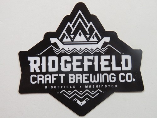 BEER Brewery STICKER ~ Ridgefield Craft Brewing ~ WASHINGTON ~ Ship ...