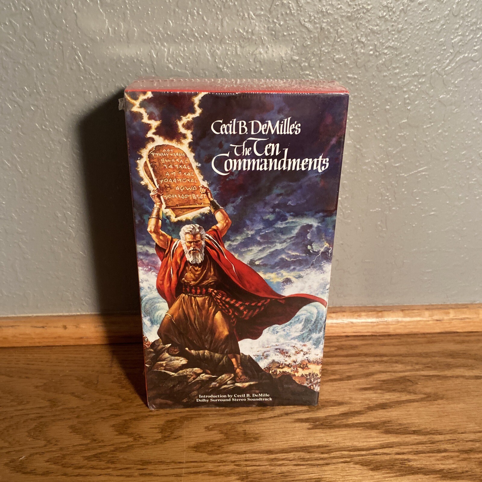 *NEW/SEALED* Cecil B. Demille's "The Ten Commandments" VHS 2-Video Set ...