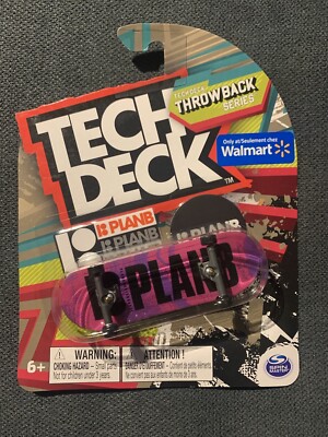TECH DECK PLAN B ULTRA RARE Throwback Series Walmart Fingerboard Skateboard | eBay
