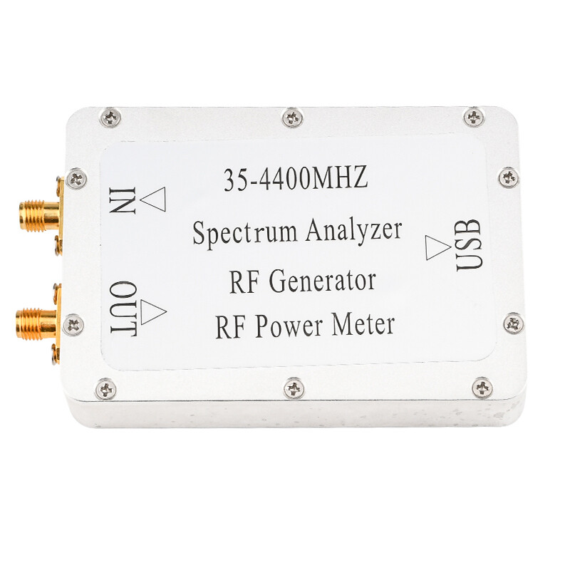35-4400MHz USB Spectrum Analyzer RF Power Meter Signal Generator ...