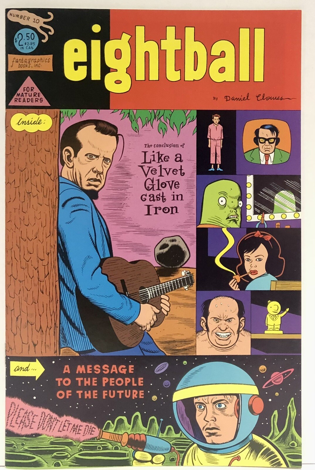 EIGHTBALL # 10 NM 1st print [1989 comic Fantagraphics] Daniel Clowes ...