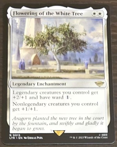 Magic the Gathering: Lord of the Rings #15 Flowering of the White Tree ...
