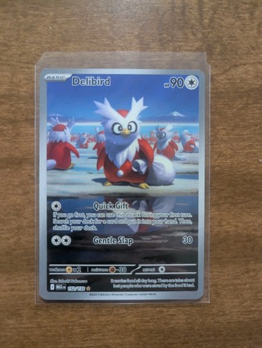 Delibird Illustration Rare Mega Evolution IR MEG 152/132 Near Mint NM Pack Fresh | eBay