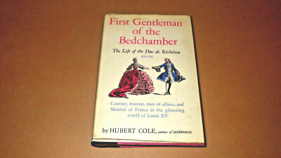 Hubert Cole First Gentleman Of The Bedchamber 1965 Viking 1st 8vo HC DJ ...