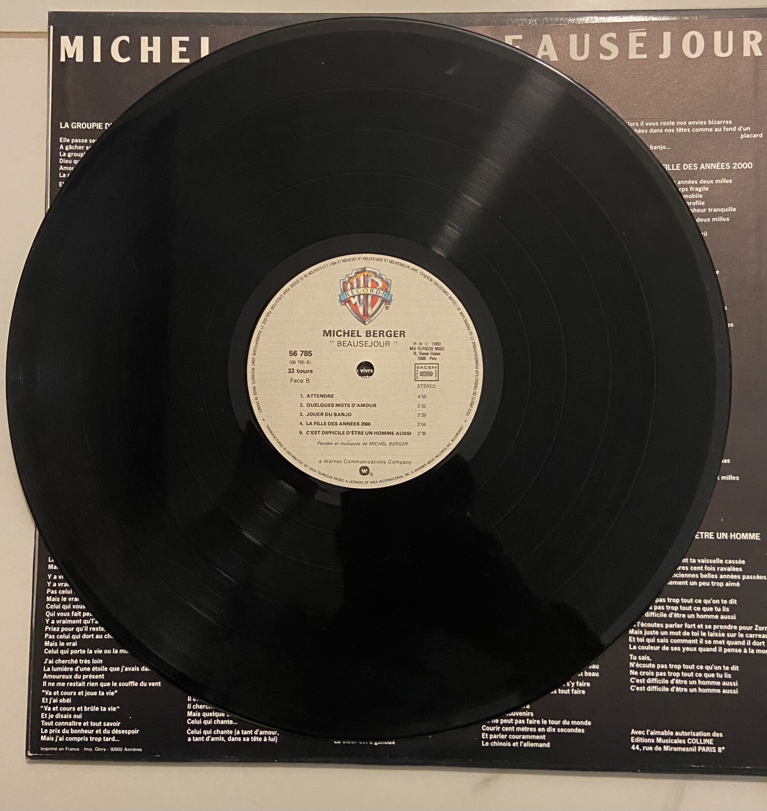 Vinyl 33T Michel Berger ‎– Beauséjour | eBay