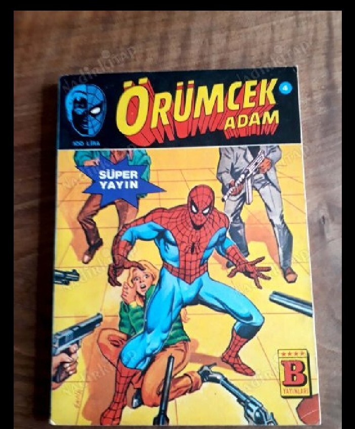SPIDER-MAN 1980s 1990s TURKISH comic | eBay
