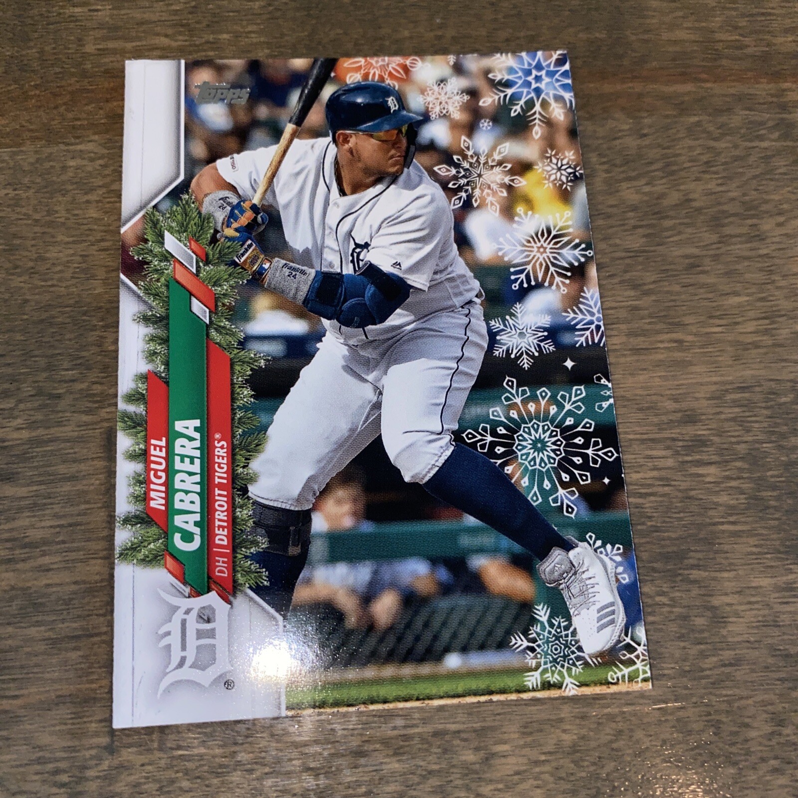 2020 Topps Holiday Miguel Cabrera Candy Cane Detriot Tigers A10 | eBay