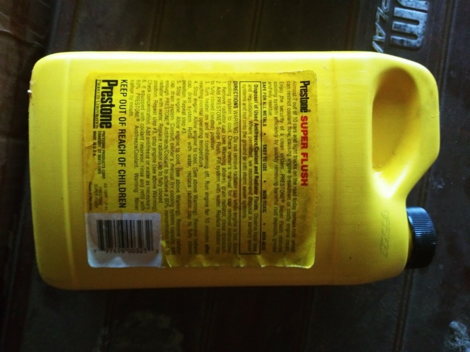 Prestone Super Radiator Flush,22 oz, New, | eBay