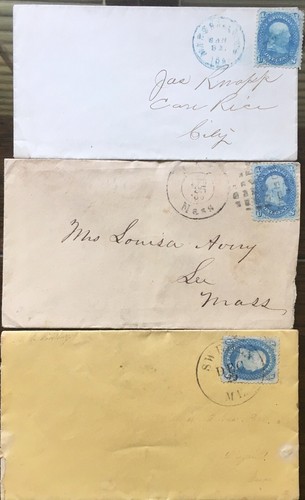 Three Scott US 63 on cover | eBay