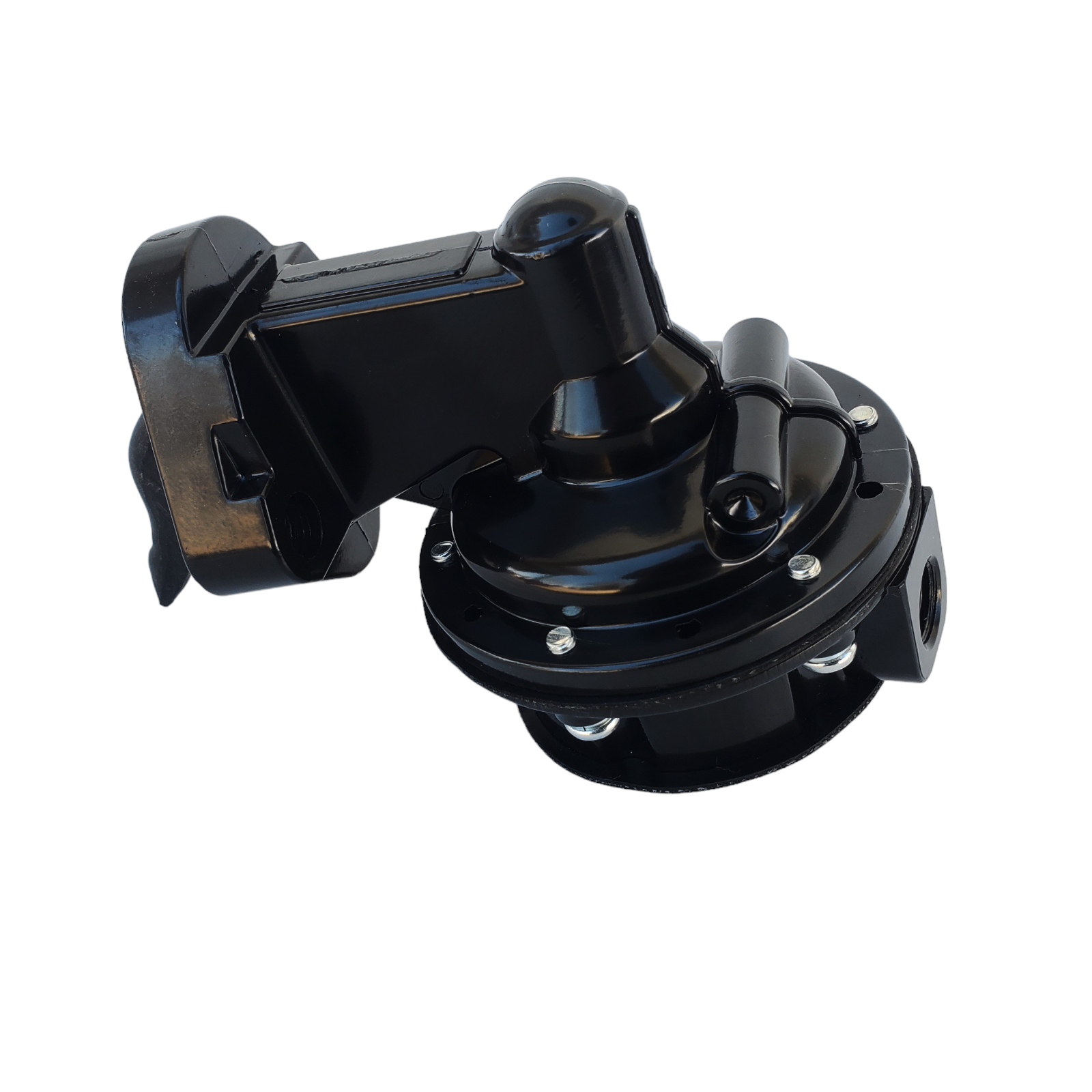 Small Block Chevy Black Fuel Pump Mechanical 80 GPH SBC 305 327 350 400 ...