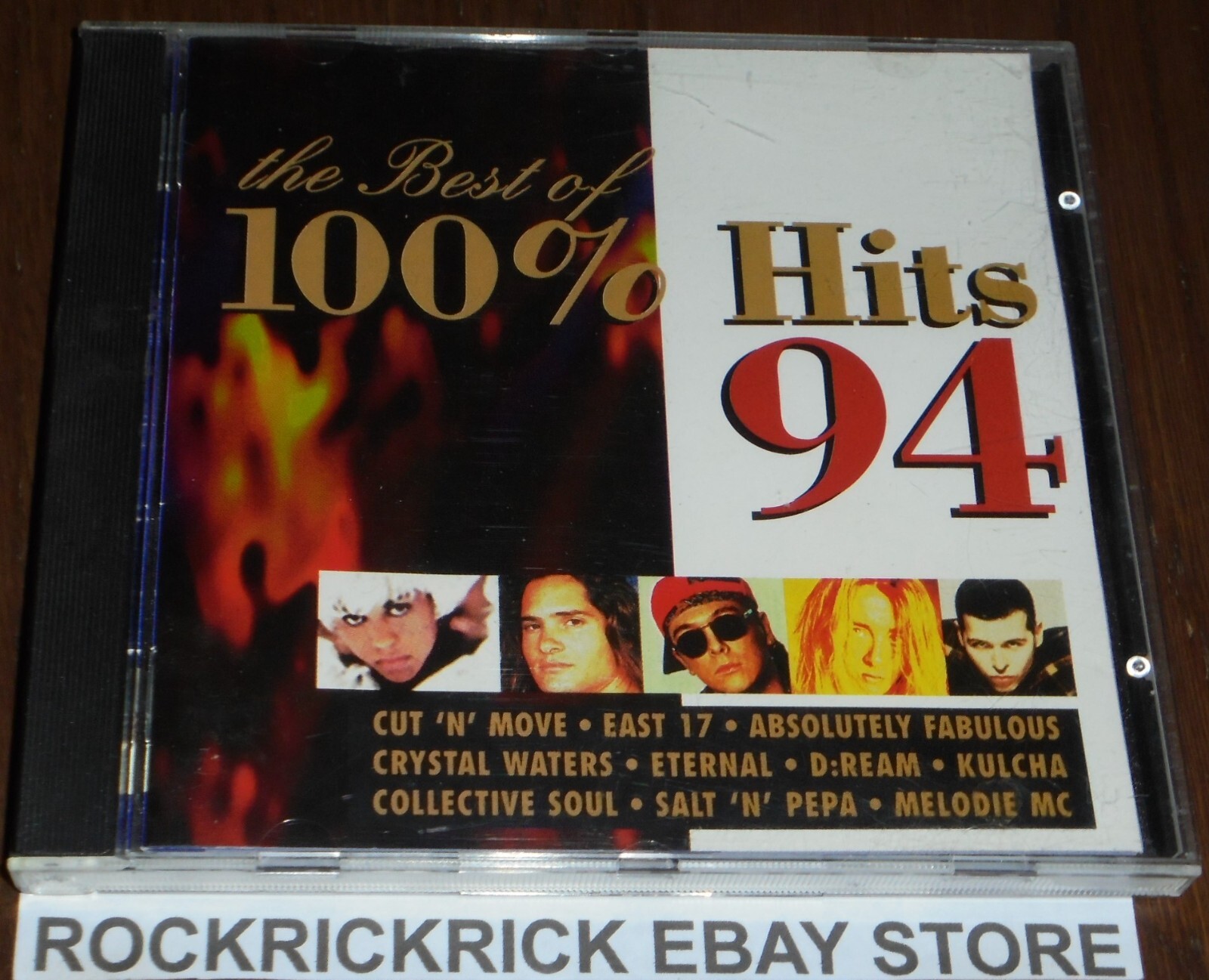 The+Best+of+100+Hits+94+CD+%28disc+Mint%29+Album+Various+Artists+1994 ...