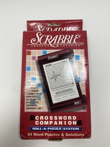 Scrabble Crossword Companion Roll-A-Puzzle System - Herbko | eBay