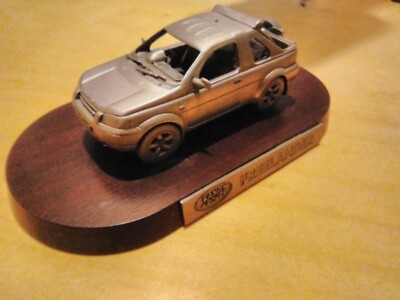 Land Rover Freelander 3 door pewter model, DANBURY MINT 1/43 scale VGC ...
