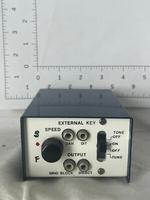 MFJ Electronic Keyer CMOS - Paddle - Untested | eBay