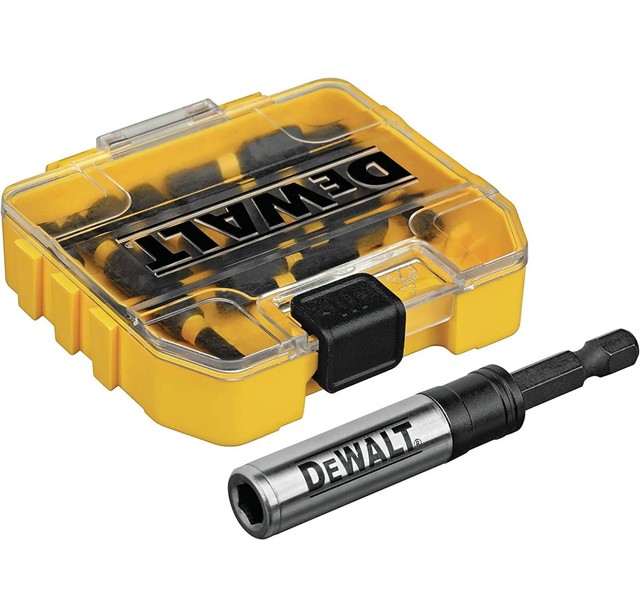 Dewalt 31 Piece T25 Magnetic Bit Holder Set 30pc Bits In Case DWAT25IR ...