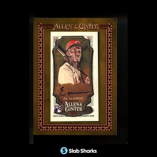 2024 TOPPS ALLEN & GINTER ELLY DE LA CRUZ MINI BASEBALL AUTO RC | eBay