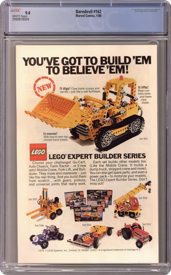 Daredevil #162 CGC 9.4 1980 3990878009 | eBay