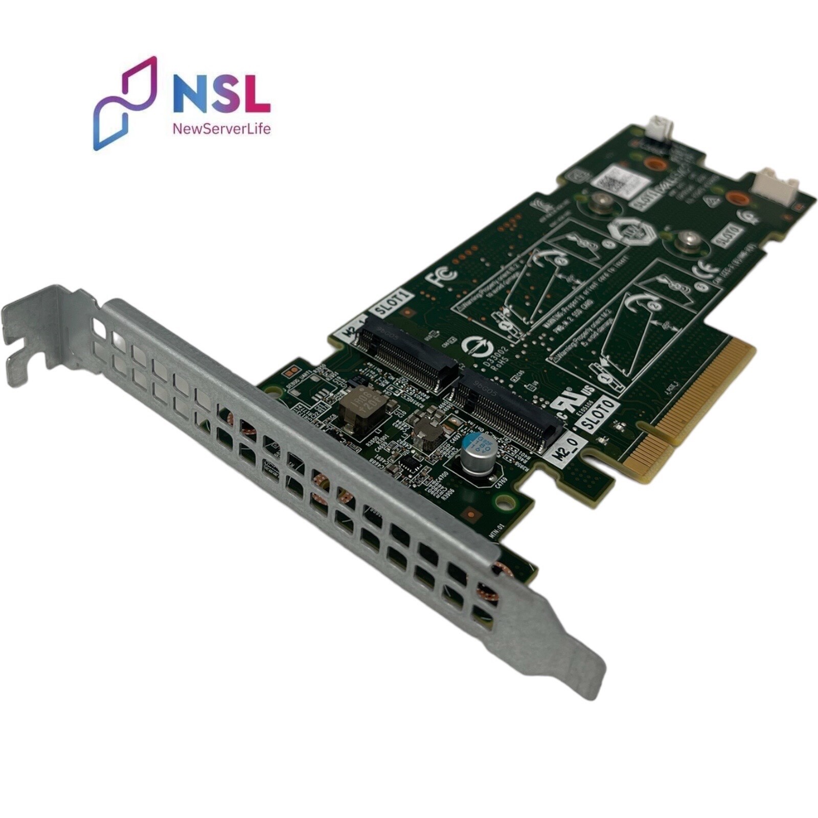 DELL BOSS-S1 2x M.2 SSD PCIe Storage Adapter Card 05T20H 051CN2 High ...