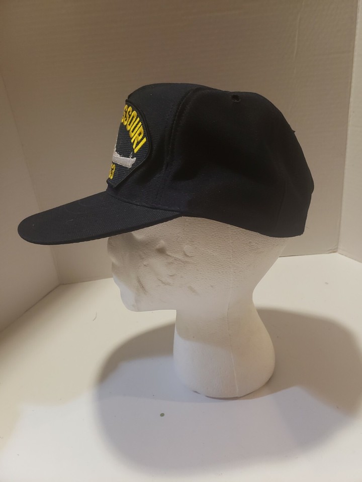 USS MISSOURI BB-63 US NAVY SHIP HAT Baseball Cap Made in USA trucker | eBay