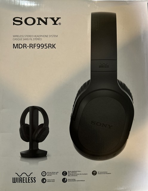 Sony Rf995rk Wireless RF Headphones 2017 Model for sale online | eBay