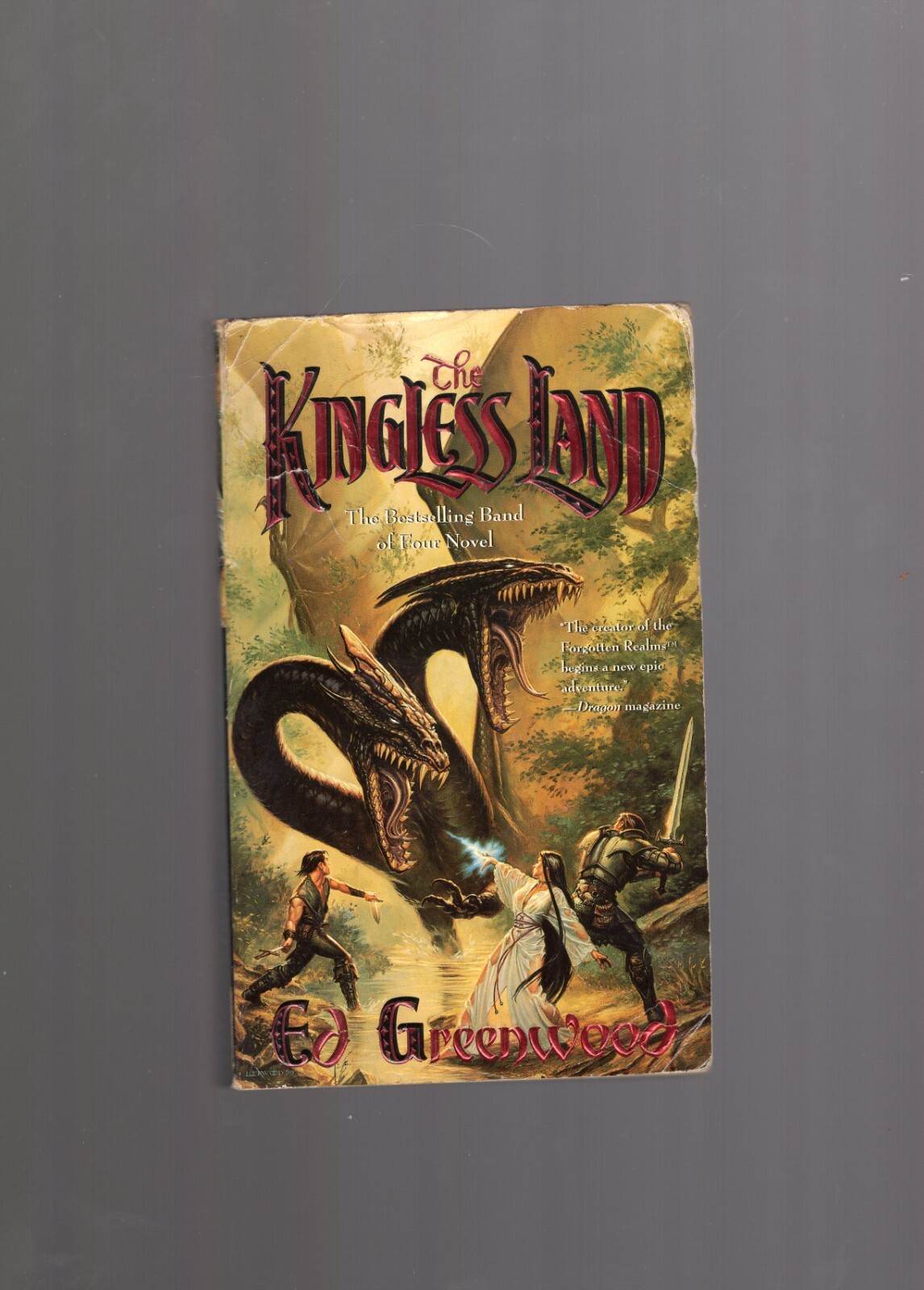 The Kingless Land - Ed Greenwood - PB - 2000 Band of Four - Tor Books ...
