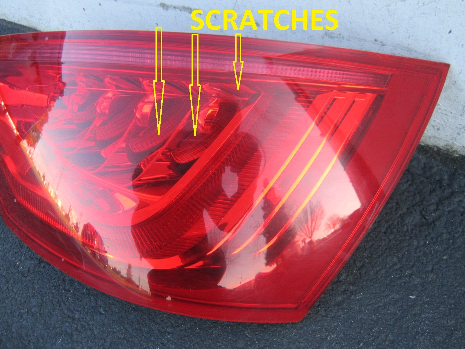 em912176 Audi Q7 2010 2011 2012 2013 2014 2015 Rear RH LED Tail Light ...