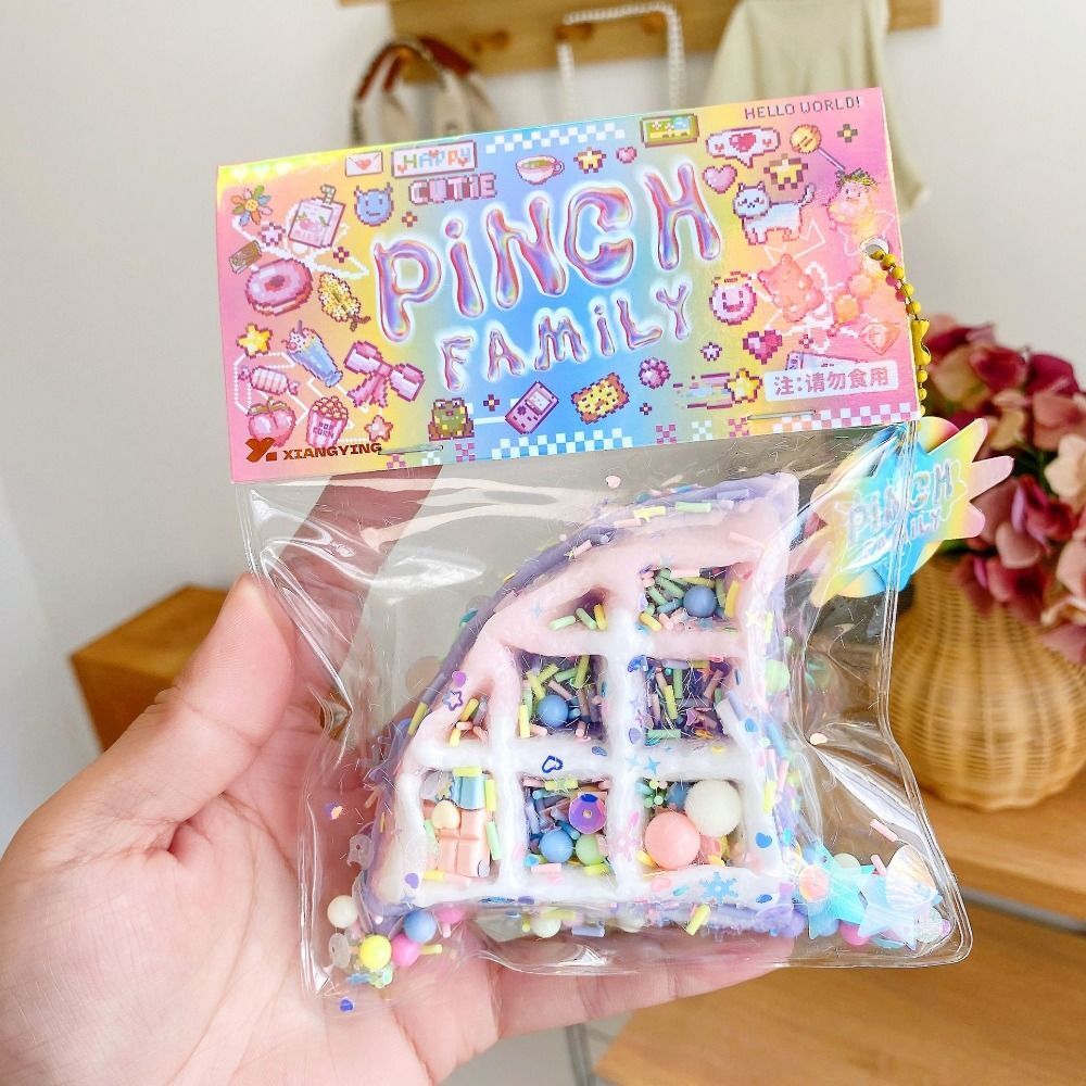 Rainbow Fancy Fake Food Bling Bling Girls Teenage Item Artificial ...