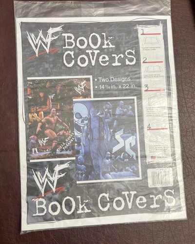 VTG 1998 WWF Book Covers (2 Covers) Use As POSTERS Stone Cold Austin ...